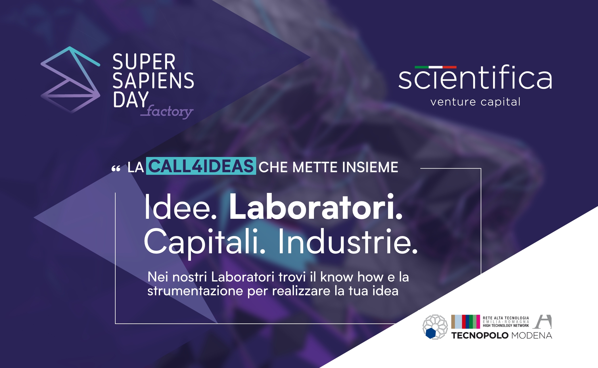 Scientifica Venture Capital: lanciata la nuova call per progetti ad ...