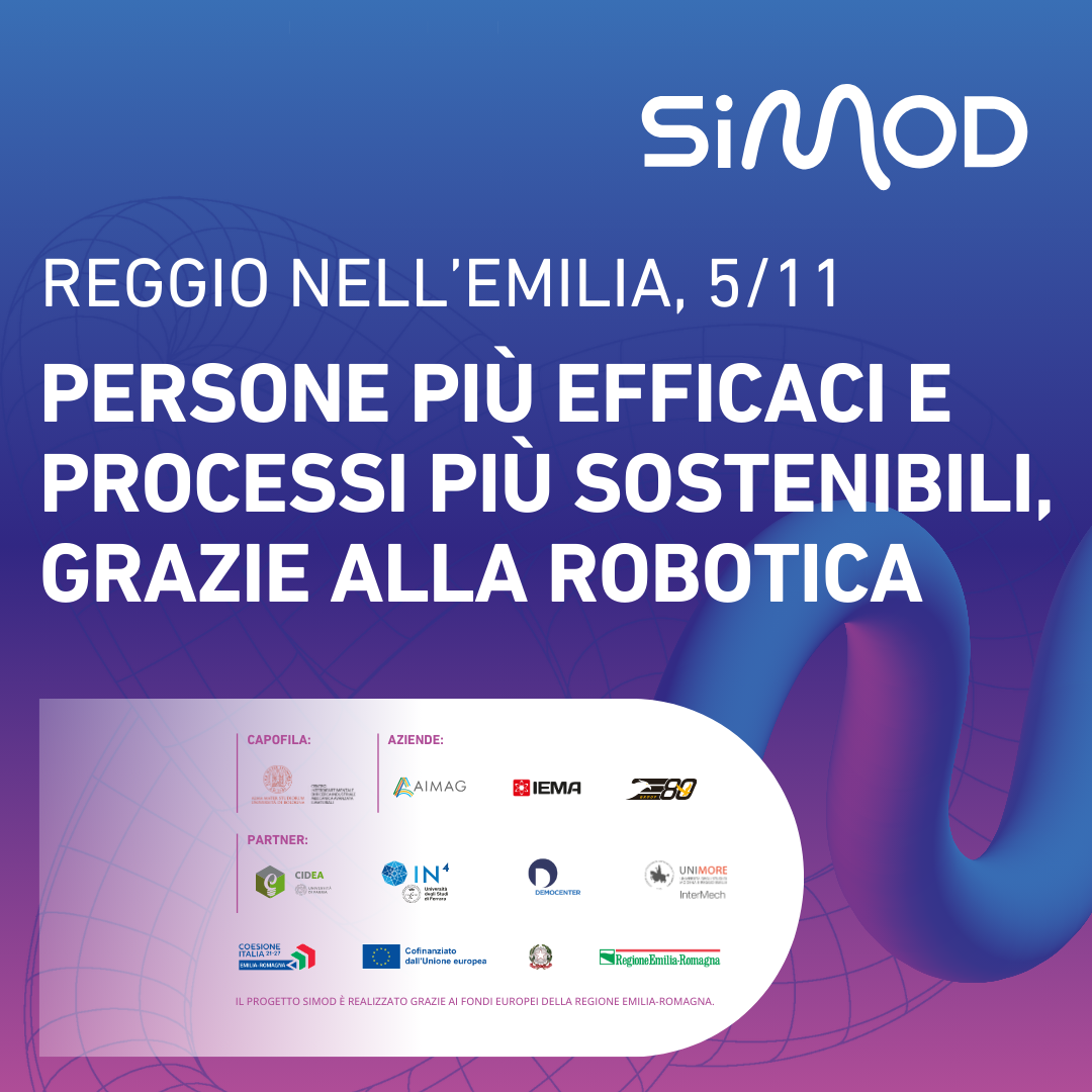 Reggio nell’Emilia, 5 novembre | Persone più efficaci e processi più sostenibili, grazie alla ...